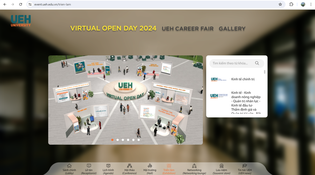 Virtual Open Days 2024 – Những con số ấn tượng: 15 chủ đề ngành/nghề ...